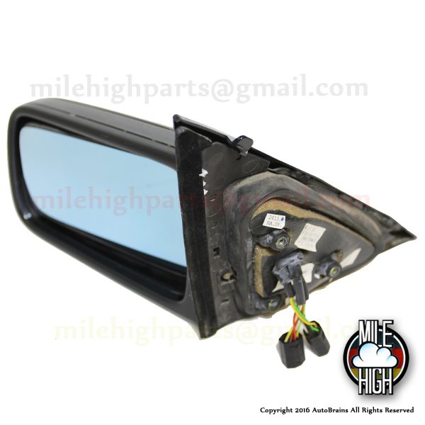 92 – 95 OEM Mercedes W140 S Class Left Driver Mirror Black – Quality ...