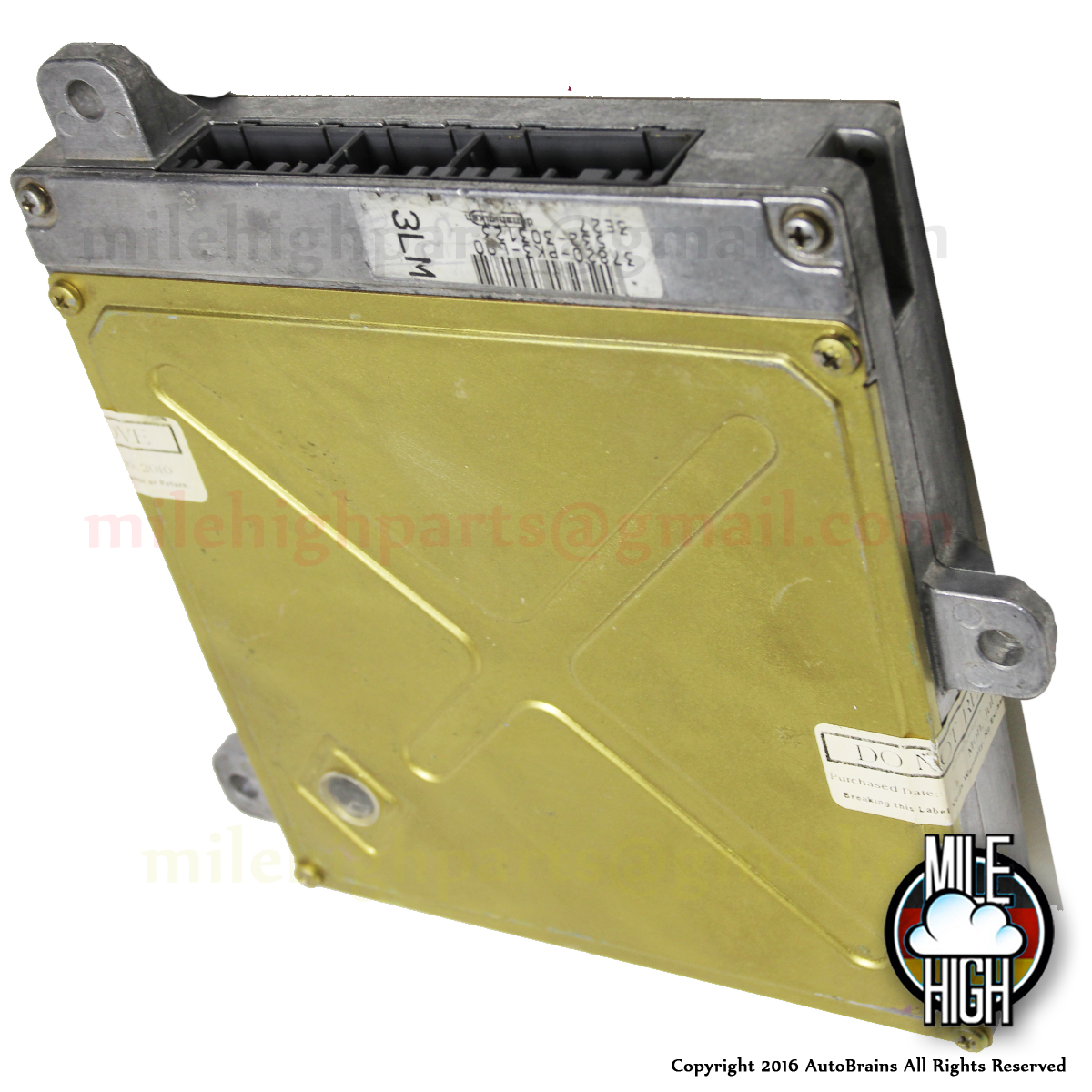 REBUILT – 90 91 Honda Prelude Engine Computer ECU Cali 37820-PK3-L00 ...