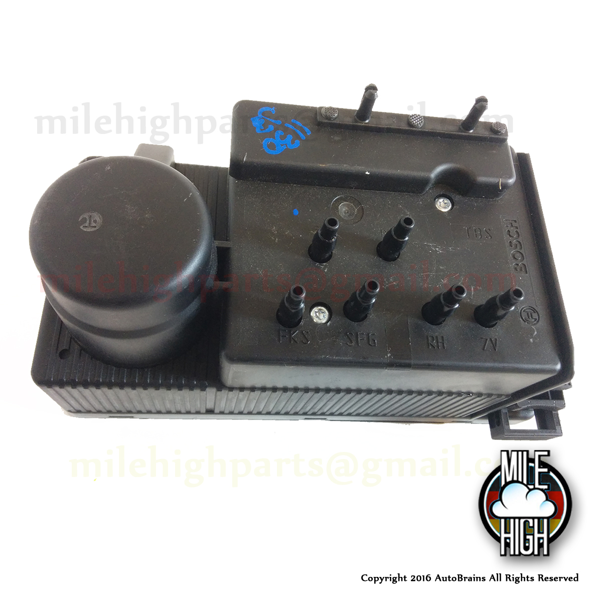 92-97 Mercedes S Class Central Door Lock Vacuum Pump S320 S420 S500 ...
