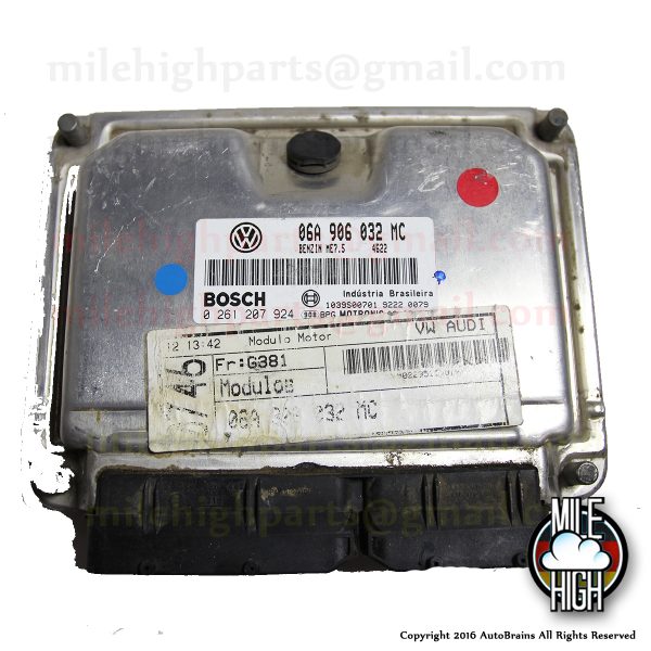 03 04 VW Golf Jetta 2.0L OEM Engine Computer Control ECU ECM 06A 906 ...