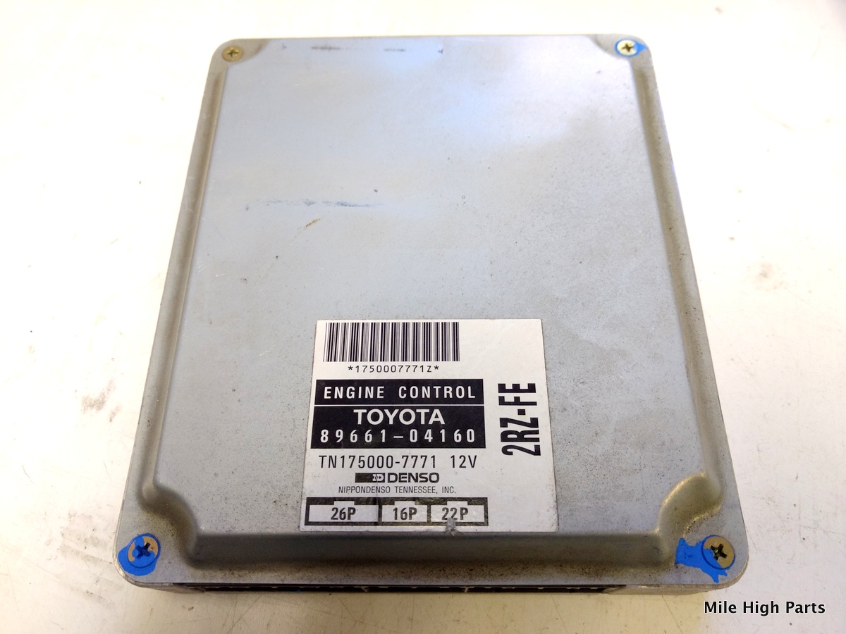 95-97 Toyota Tacoma Engine Computer Module ECU 2WD A/T 2.4L 89661-04160 – Quality OEM Used Auto ...