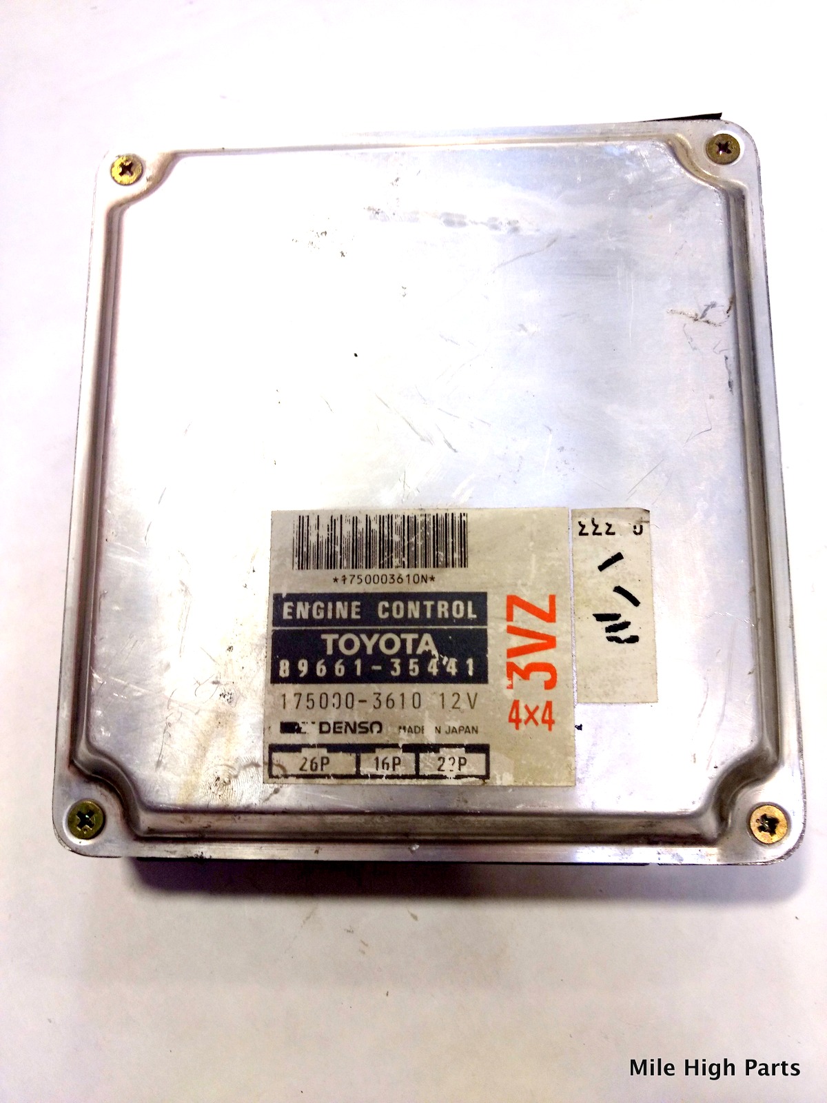 1990 Toyota 4Runner Pickup Engine Computer ECU 3.0L 4×4 A/T 89661-35441 ...