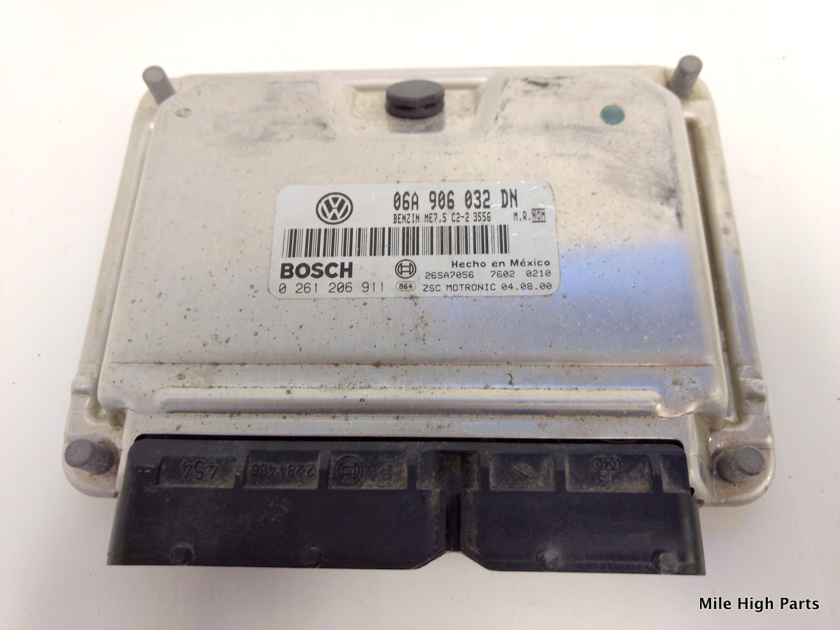 2001 Volkswagen Beetle 1.8T A/T Engine Computer ECU – 06A906032DN ...