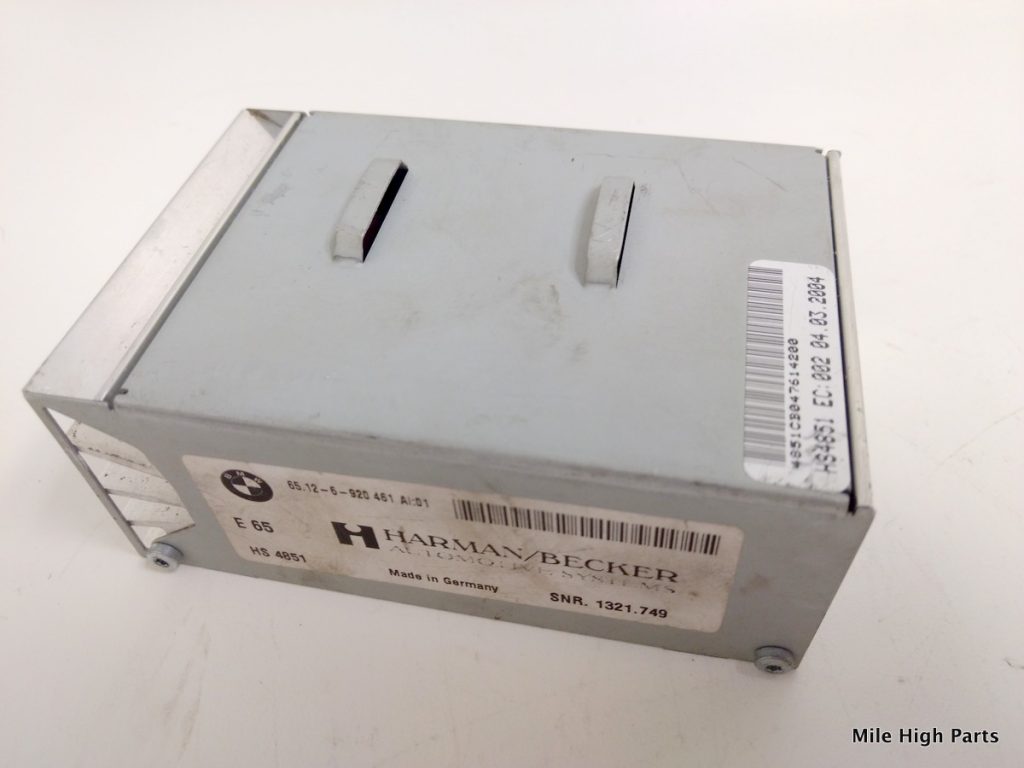 02-10 BMW E65 E66 HiFi DSP System Amplifier Harman Becker 65126920461 ...