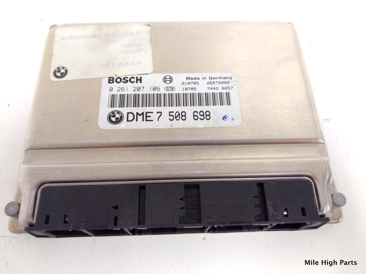 BMW E53 E39 E38 X5 740i 540i Engine Control Module ECU 0261207106 ...
