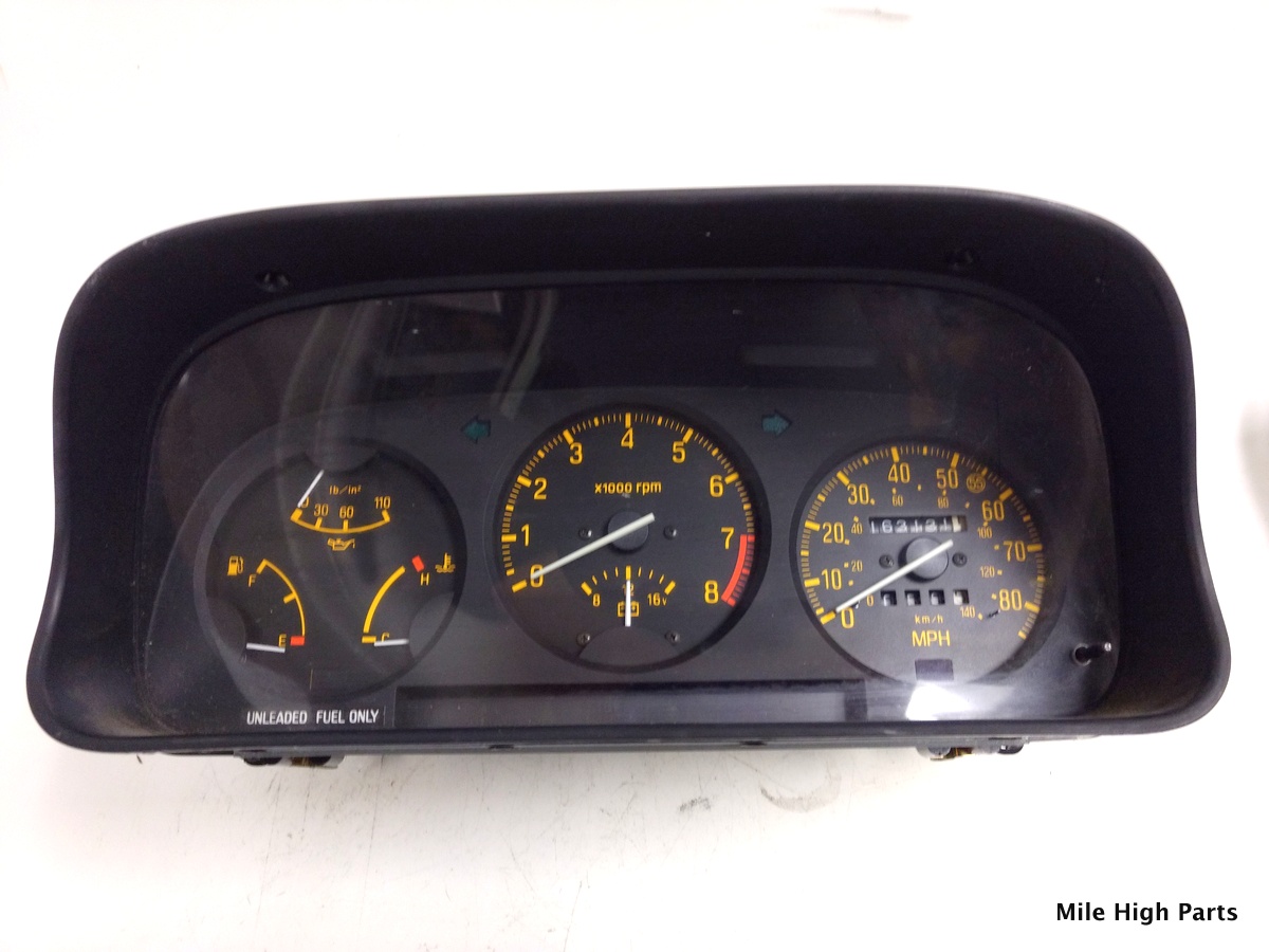 82-83 Mazda RX-7 Instrument Cluster Speedometer 163K FA3355430B ...