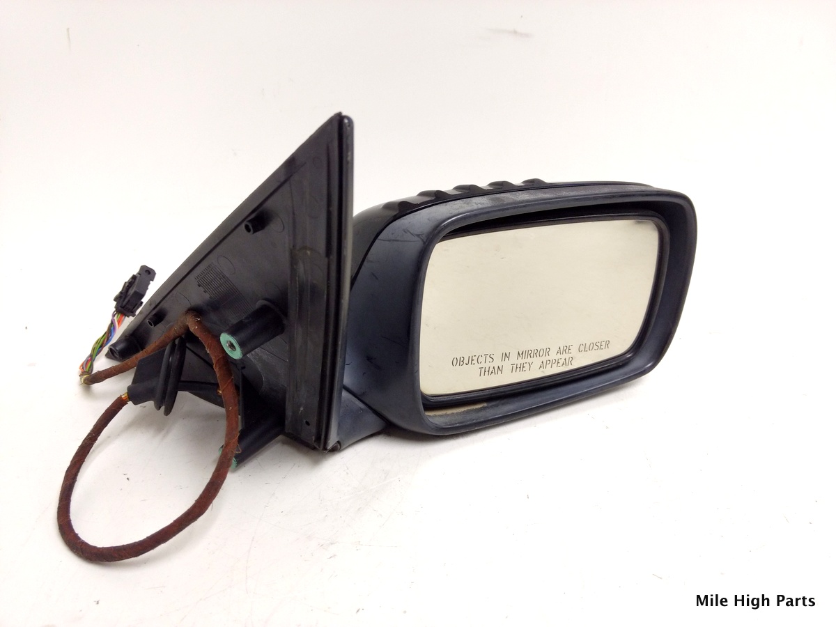 02-05 BMW E65 E66 7 Series 745i Right Passenger Mirror Black 41-3324 ...