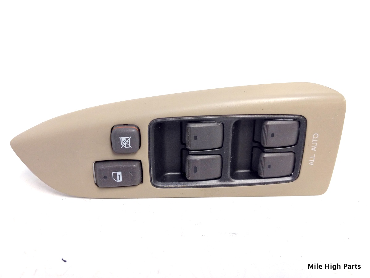 03-09 GX470 Driver Left Power Window Switch 74232-60430 84040-60072 ...