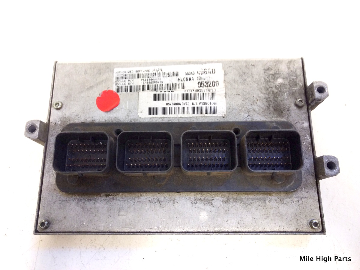 2003 Dodge Dakota 4.7L A/T 2WD Fed Engine Computer ECU P56040596AD – Quality OEM Used Auto Parts