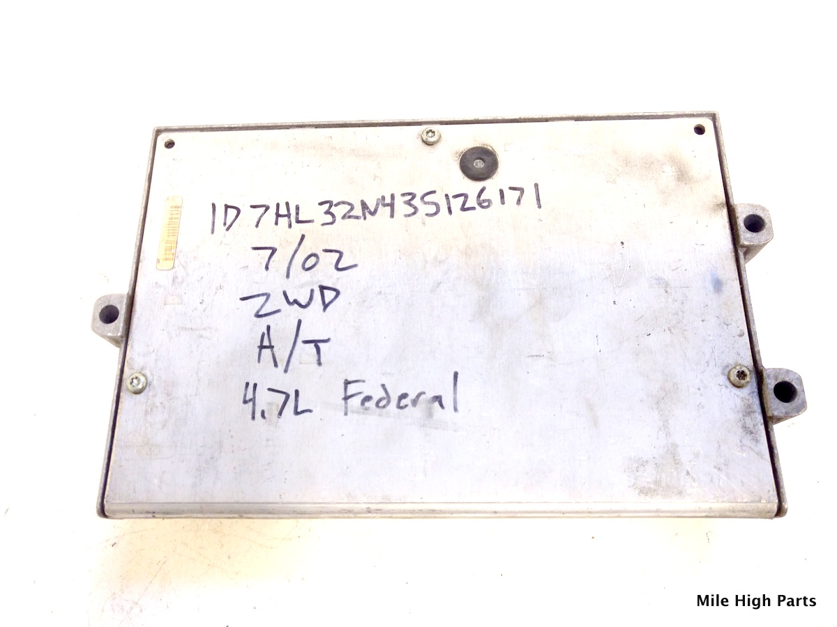 2003 Dodge Dakota 4.7L A/T 2WD Fed Engine Computer ECU P56040596AD – Quality OEM Used Auto Parts