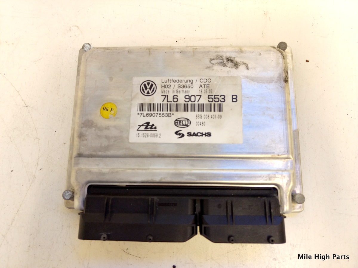 2004 VW Touareg 7L AWD Suspension Control Module 7L6907553B – Quality ...