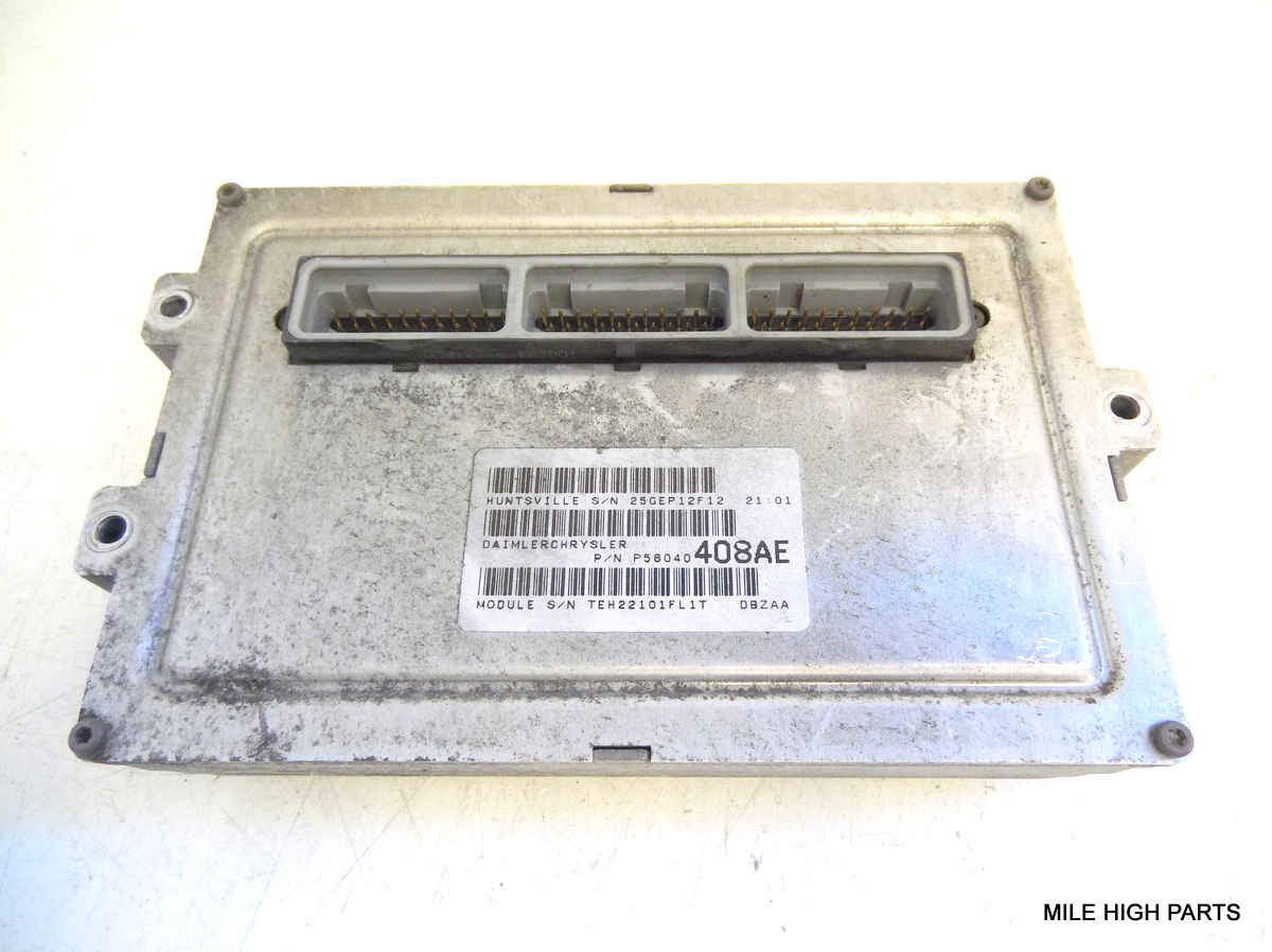 2000 Dodge Durango Engine ECU 4X4 5.9L P56040408AE – Quality OEM Used ...