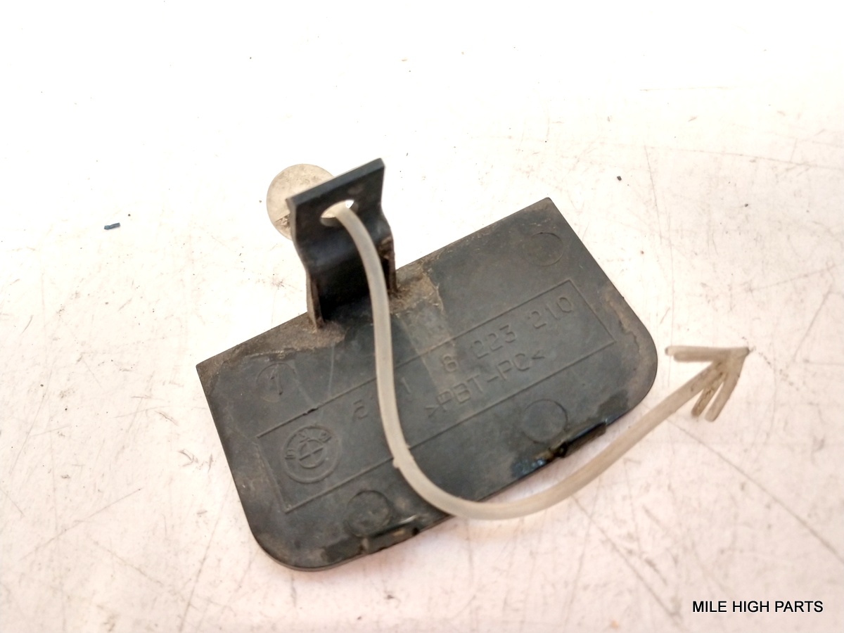 02-05 BMW E65 E66 7 Series Front Bumper Tow Hook Cover Black OEM ...