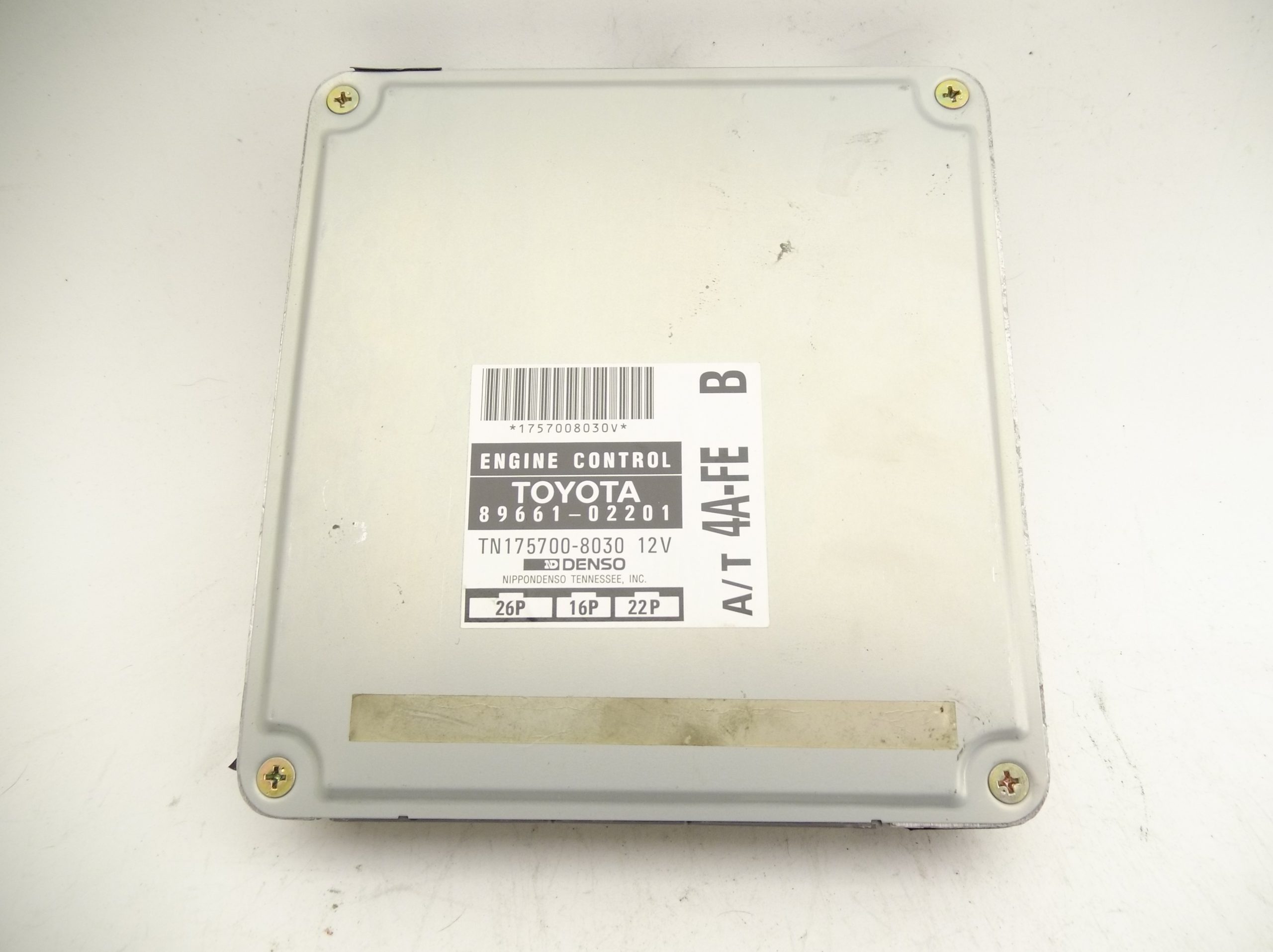 96 97 Toyota Corolla Engine Computer ECU 1.6L A/T 89661-02201 – Quality ...