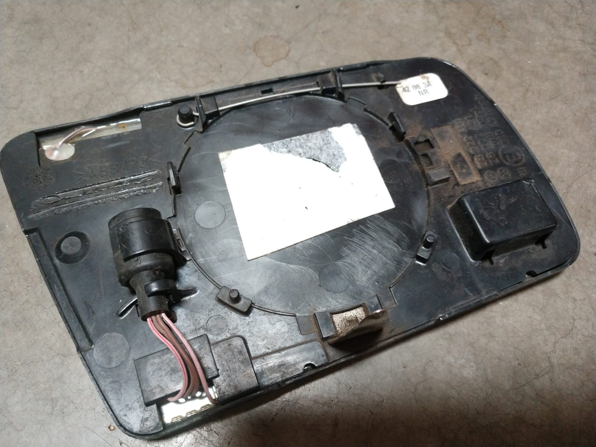 95 – 99 Mercedes C E Class Driver Auto Dim Mirror Glass 2108100121 *B ...