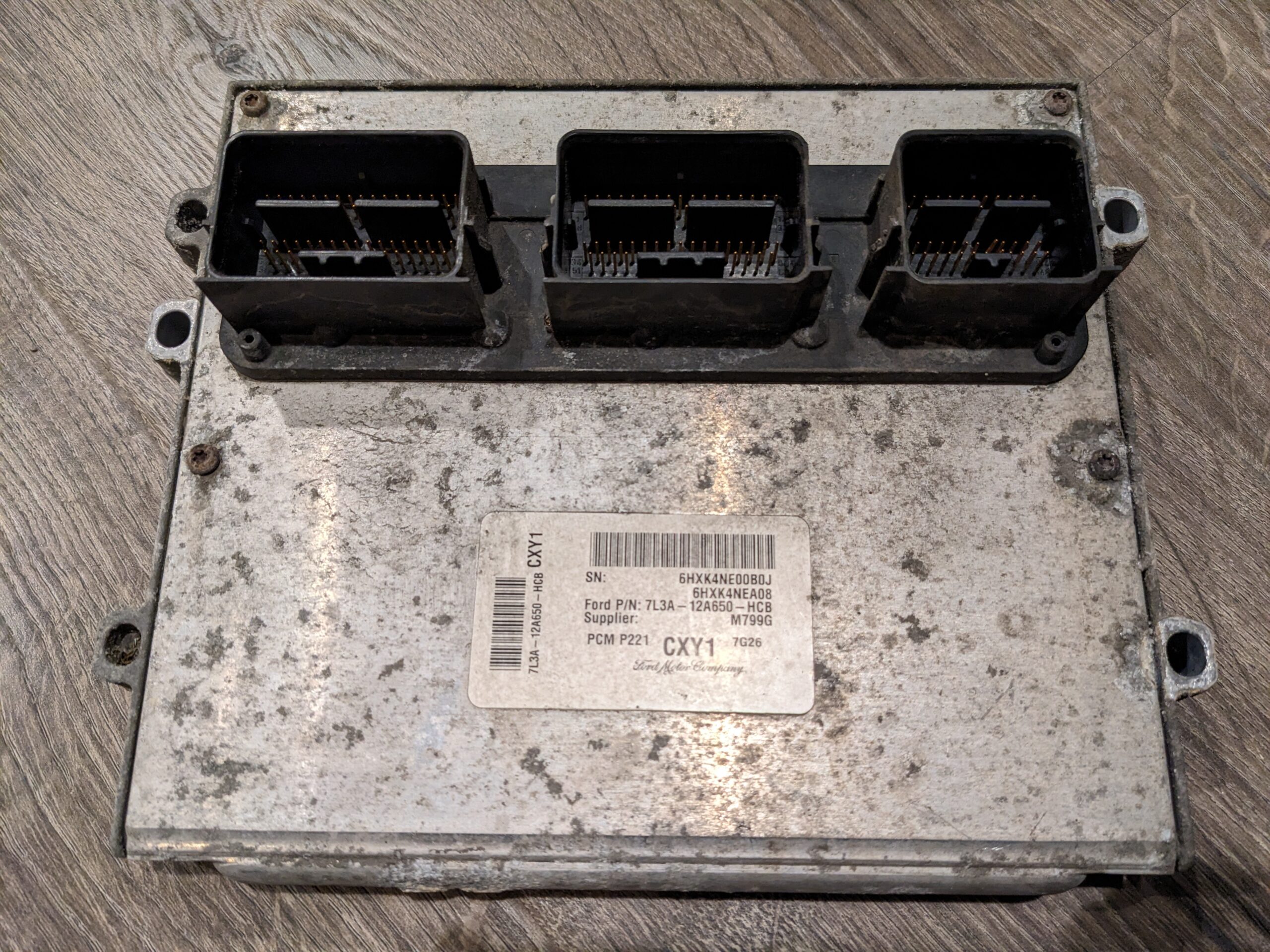 2007 2008 Ford F150 4.6L Engine Control Module ECM ECU 7L3A-12A650-HCB ...