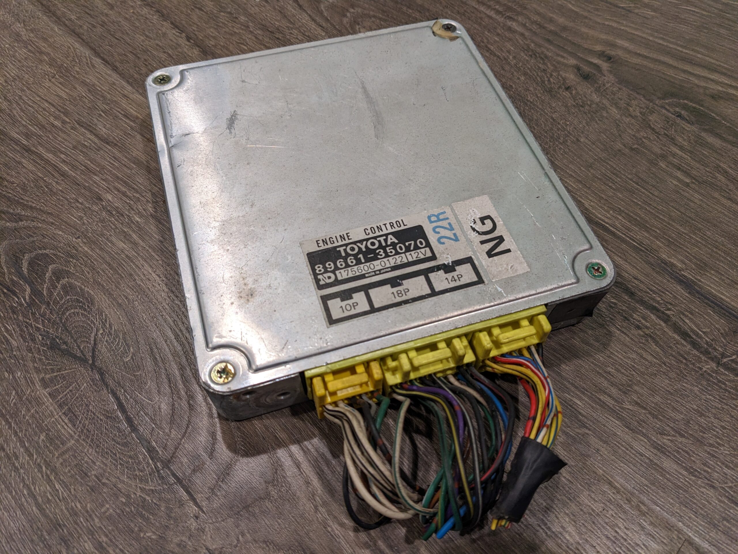 1985-1988 Toyota 4Runner Pickup ECU Engine Computer 22RE 89661-35070 ...